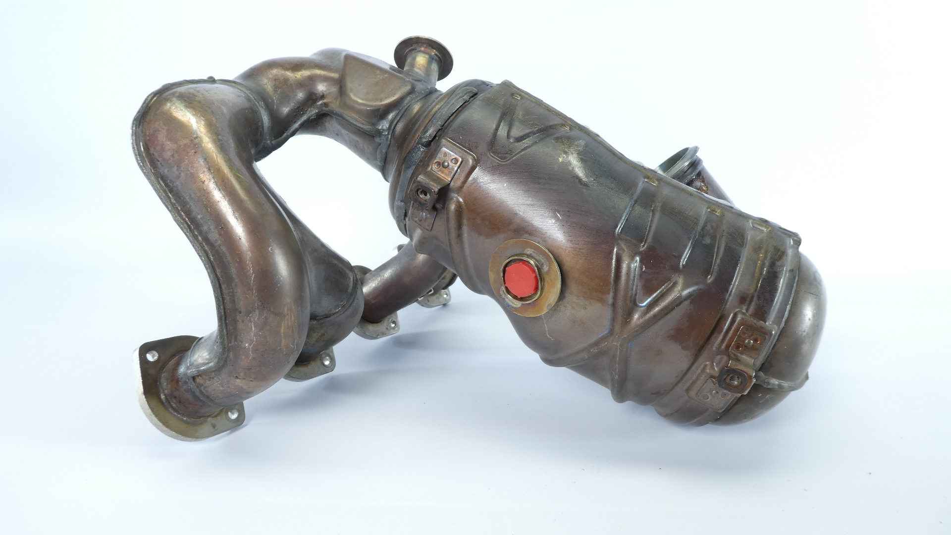 Mercedes Mclaren SLR Auspuffkrümmer Katalysator Exhaust Manifold ...