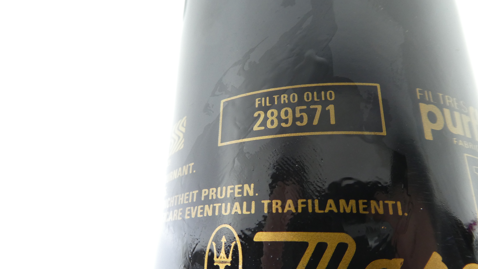 Maserati Granturismo Grancabrio Quattroporte Ölfilter 4.7 4.2 OIL ...