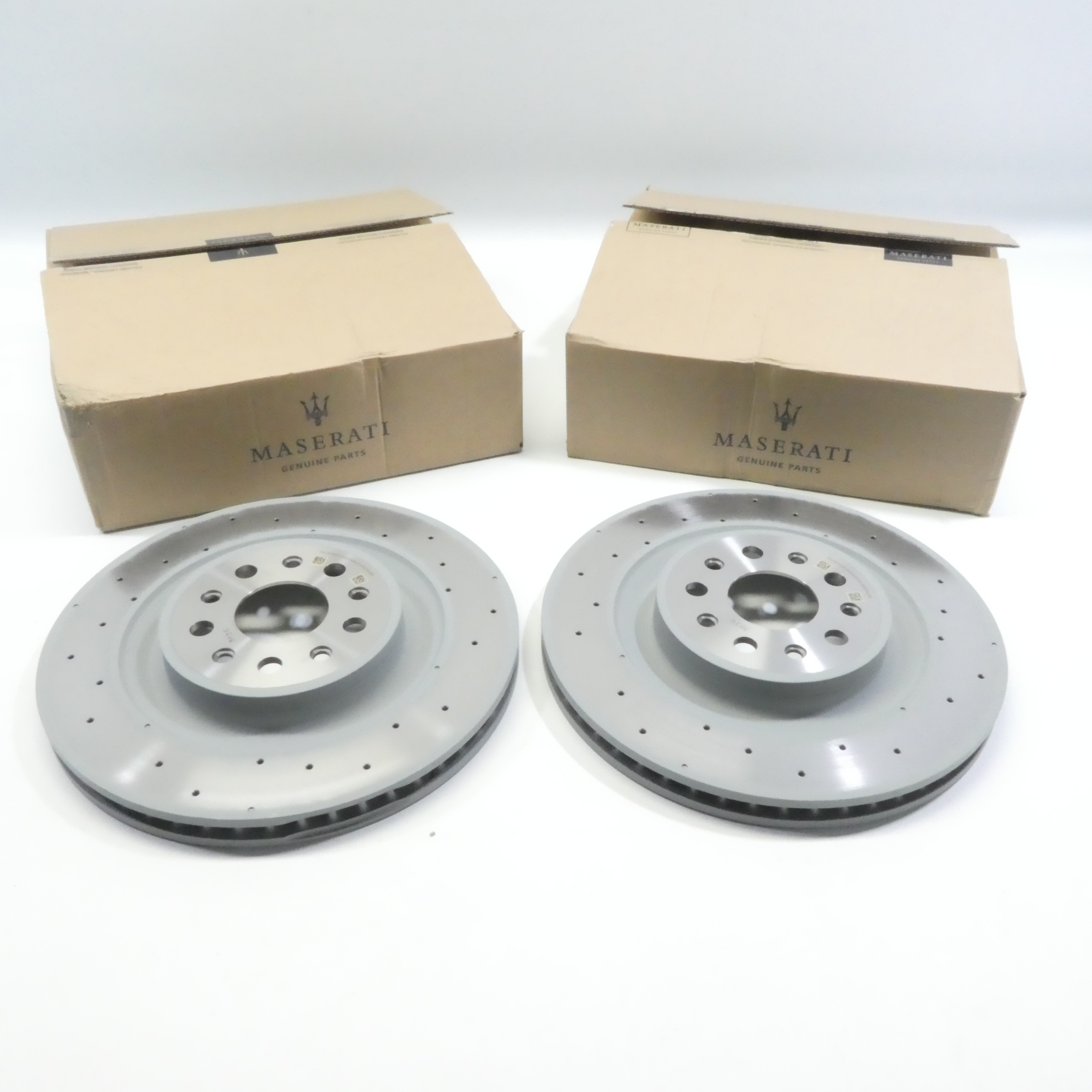 Original Maserati Ghibli Quattroporte Bremsscheiben hinten rear Brake ...